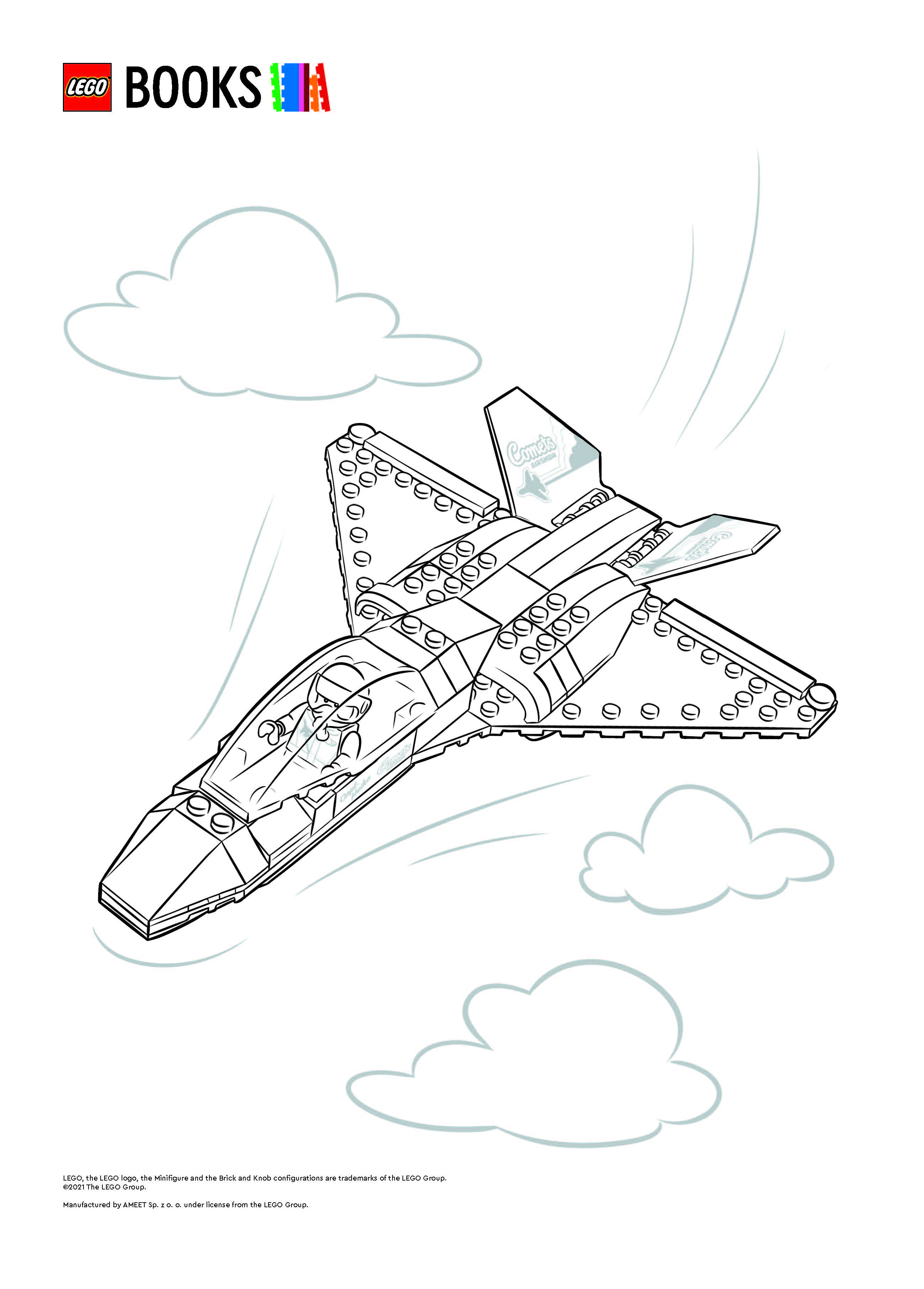 LEGO Colouring Pages